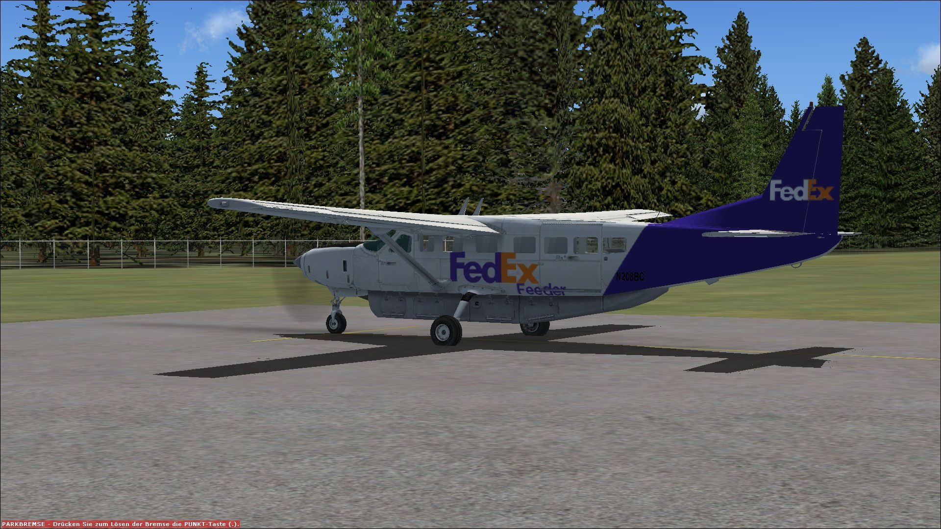 FedEx Cessna C208B Caravan for FSX