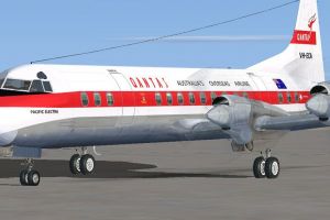 Qantas Lockheed L-188C Electra for FSX