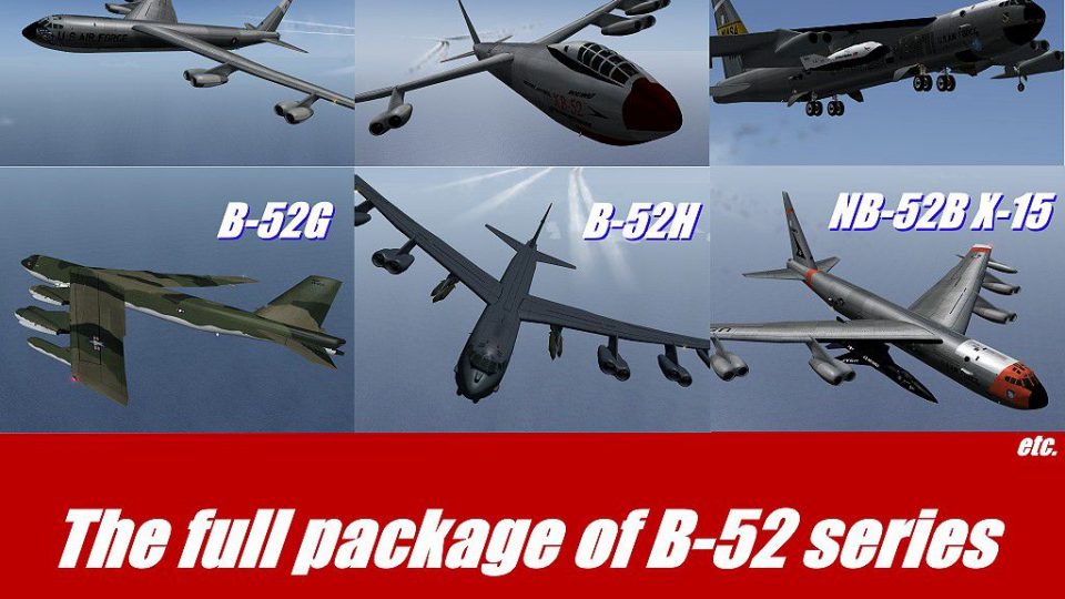 Boeing B-52 Full Package for FS2004