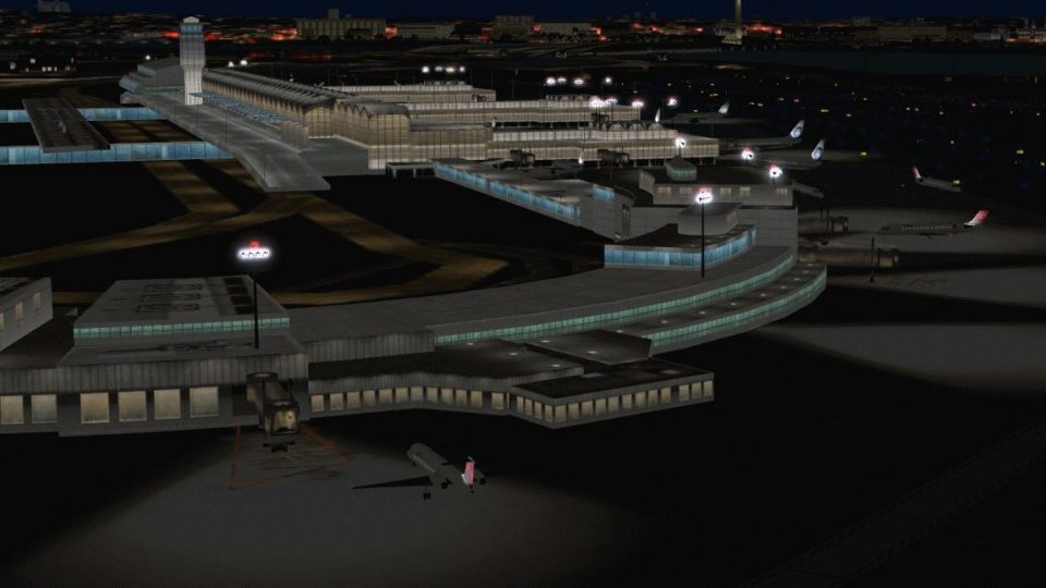 AFCAD Enhancement For Stock KDCA for FSX