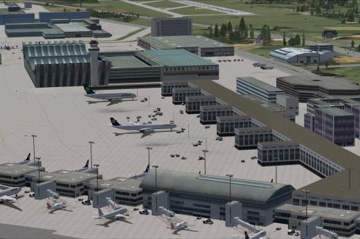 Frankfurt Airport (EDDF) for FSX & P3D