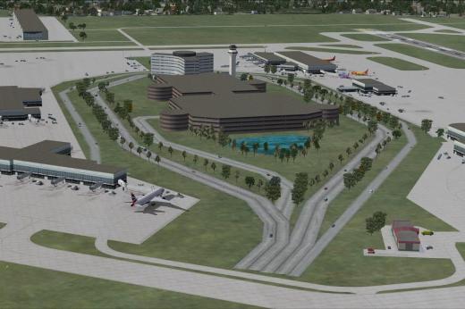 AFCAD KTPA Tampa International Runway Numbers for FSX