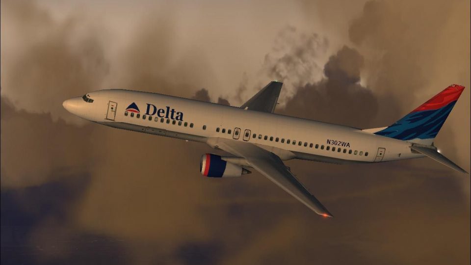 Delta Airlines Boeing 737-400 for FS2004