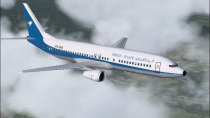 Ariana Afghan Airlines 737-400 for FS2004