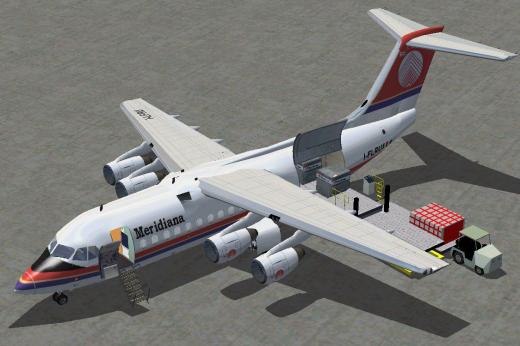 BAE 146-200 QT V6 for FS2004