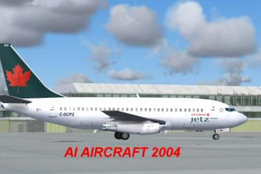 Slok Air Boeing 737-200 for FS2004
