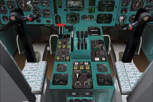 Tupolev Tu-154 B-2 Updated Package for FSX