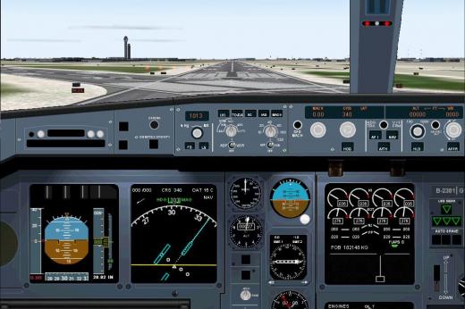 SAA Airbus A340-313 Panel Fix for FSX