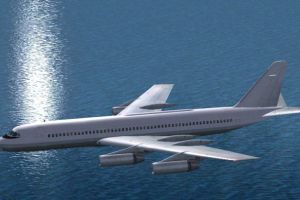 Convair 990 Plain White Textures for FS2004