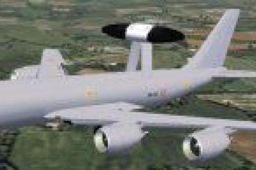 737 AWACS Panel for FSX