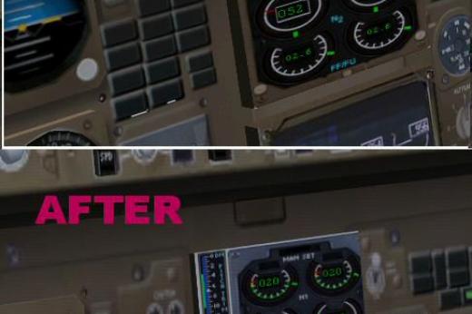 Improved Contrails for FS2004 for FS2004