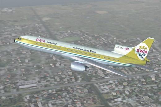 BWIA West Indies Airways 737-800 for FS2004