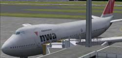Northwest Airlines Boeing 747-200 N627US for FS2004