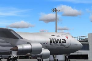 Northwest Airlines Boeing 747-200 N627US for FS2004