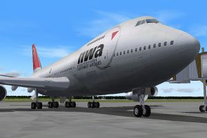 Northwest Airlines Boeing 747-200 N627US for FS2004