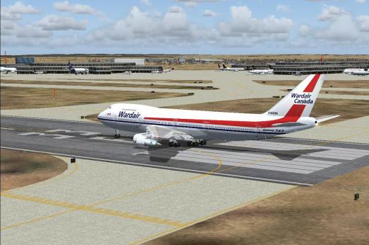Wardair Airbus A300-203 Update for FS2004