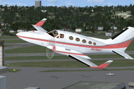 Cessna 414A Chancellor for FSX