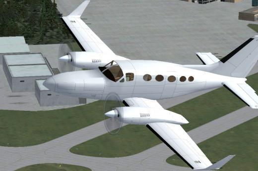 Cessna 414A Chancellor for FSX