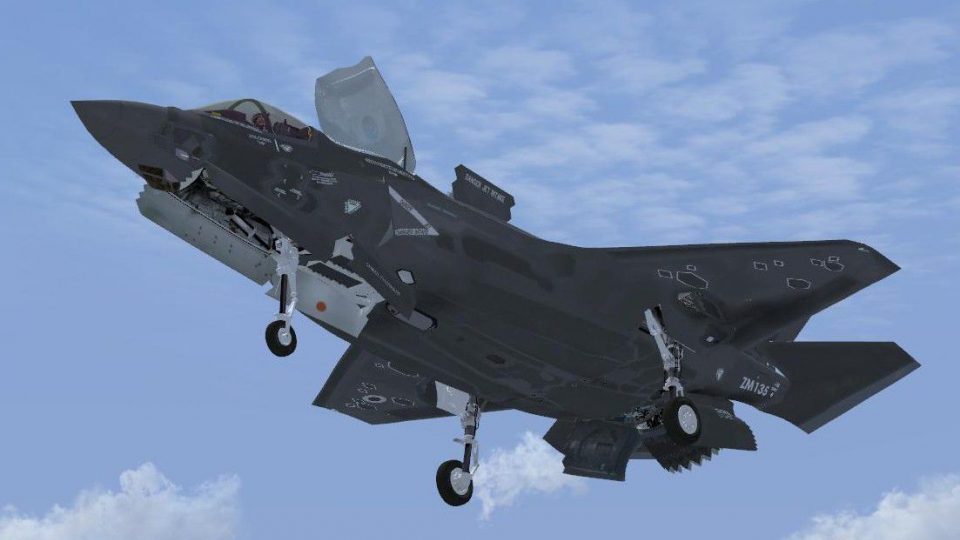 F-35B Lightning II UK ZM135 for FSX