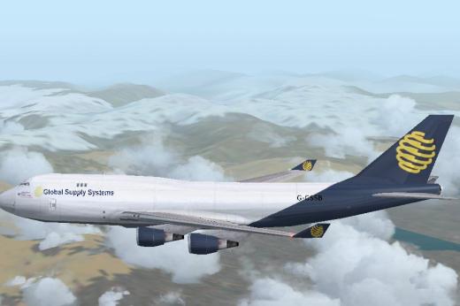 Bax Global Boeing 777F for FSX