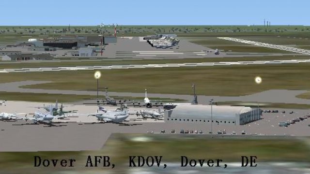 Dover AFB Scenery for FSX & P3D