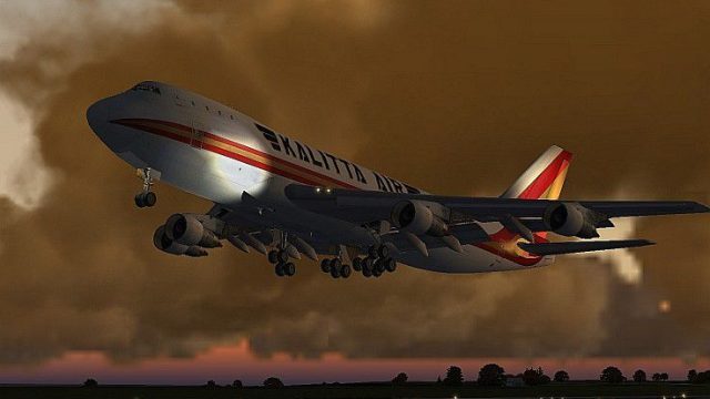 Kalitta Air Boeing 747-2B4B SF for FS2004