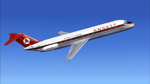 Ansett Douglas DC-9-30 for FS2004