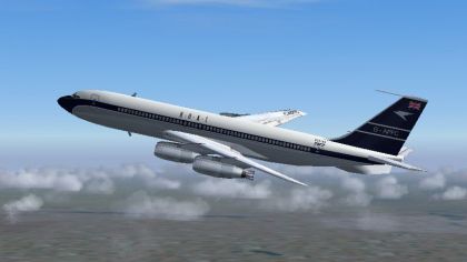 Modified Boeing 707-436 BOAC Pack for FS2004