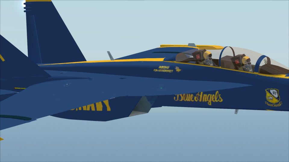 F-18 Super Hornet Blue Angels for FSX