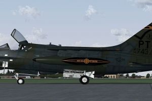 Pittsburgh ANG Vought A-7 Corsair II for FSX