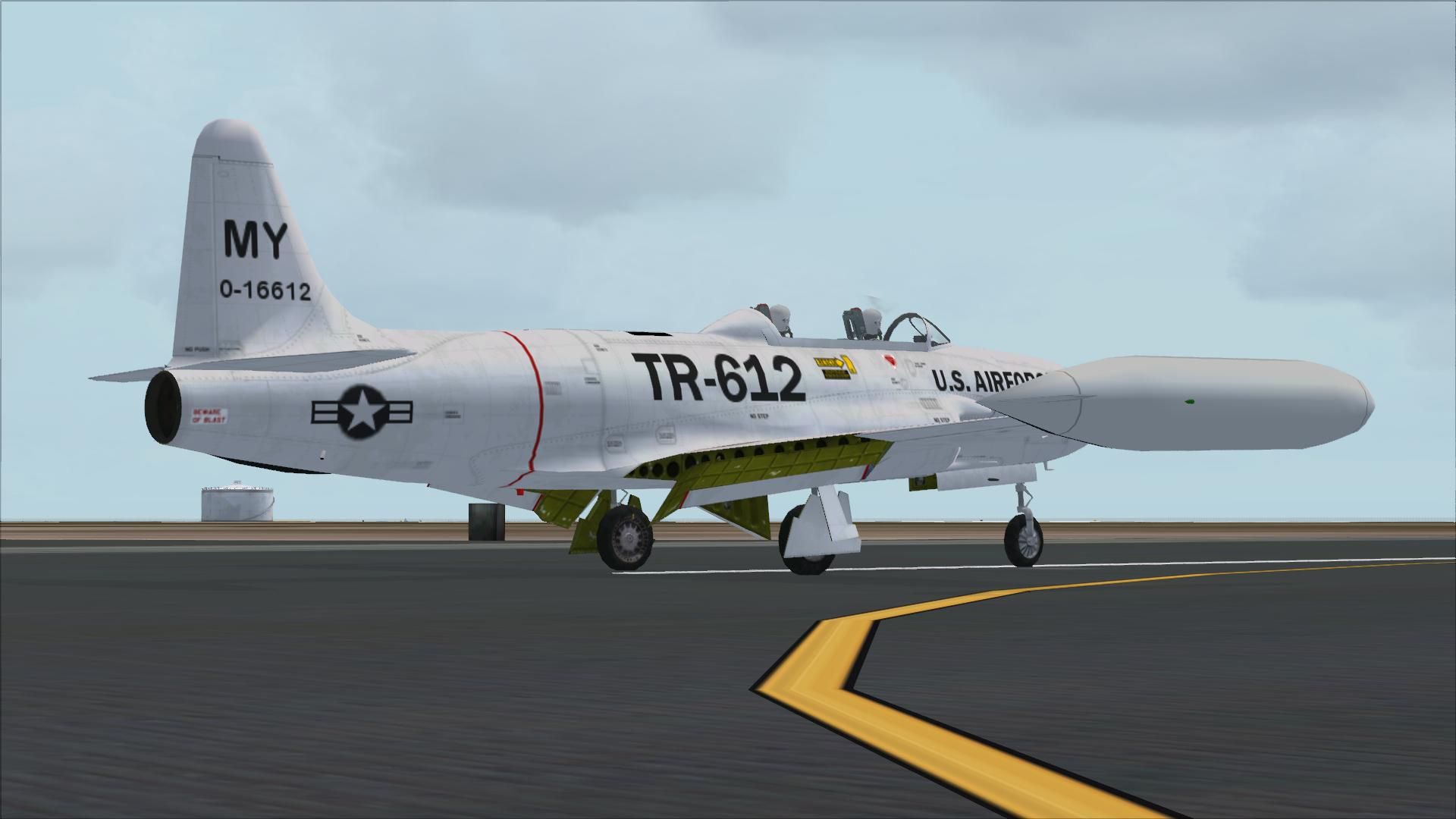 USAF Lockheed T-33 TR-612 for FSX