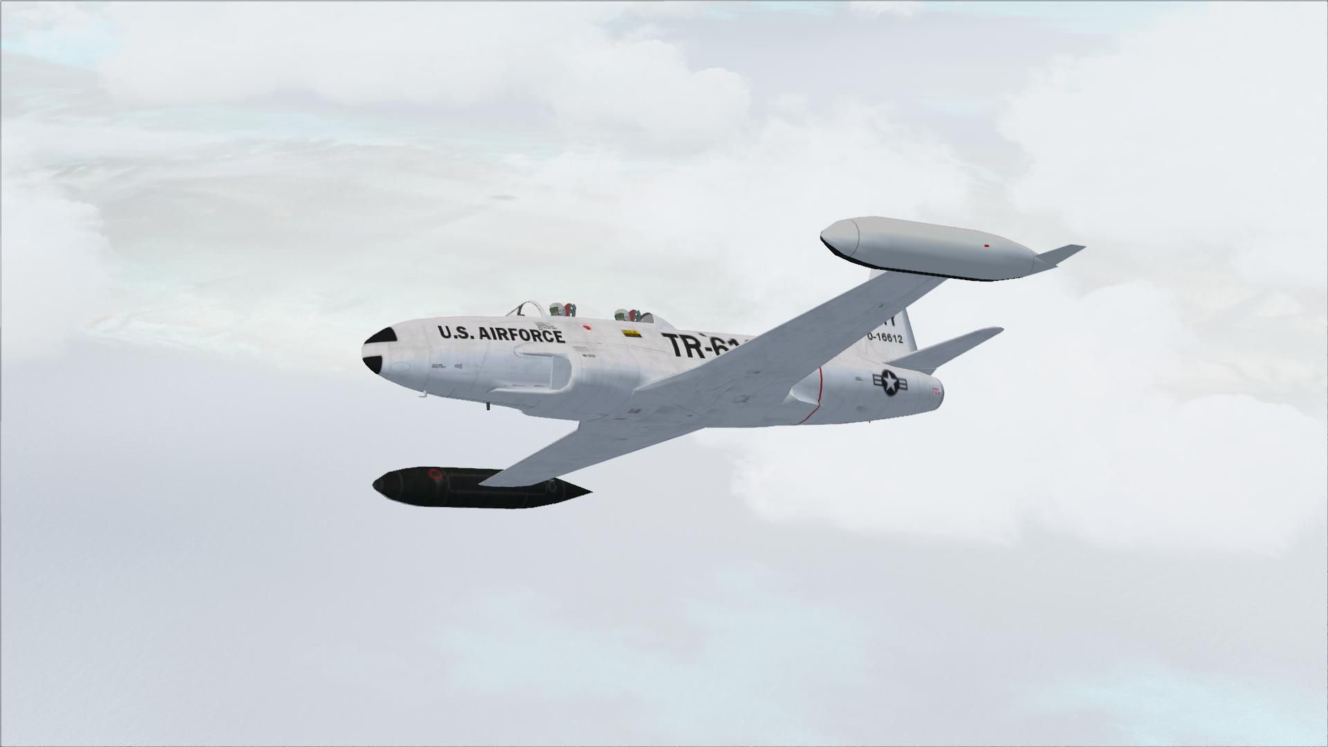 USAF Lockheed T-33 TR-612 for FSX