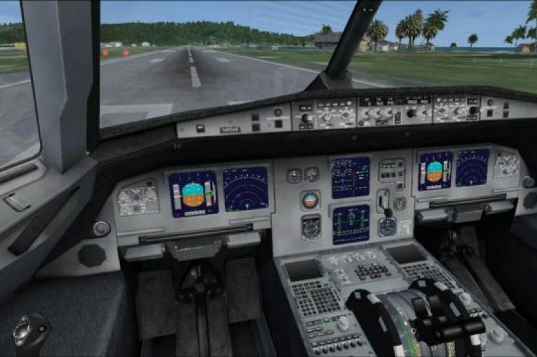 Boeing 737-800 Cockpit Textures Upgrade for FSX