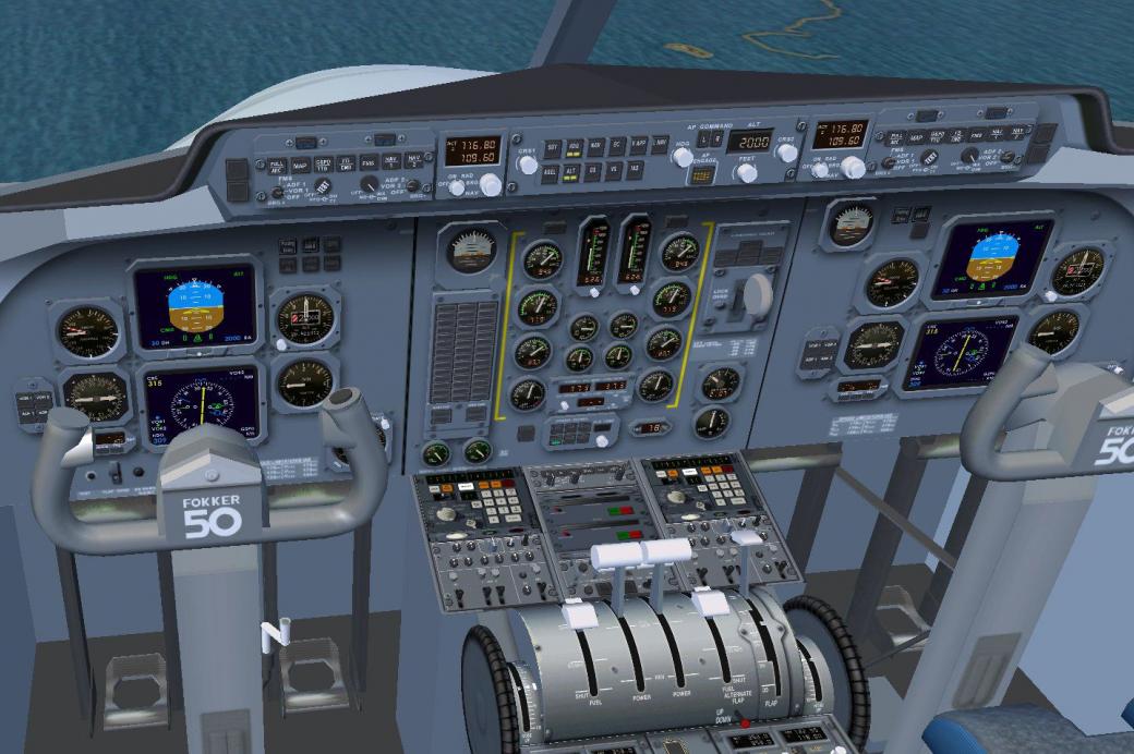 Northwest DC-9-50 Panel Fix for FSX