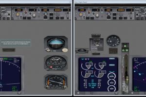 Multiple Monitor Instrument Panels For Boeing 737-800 for FSX