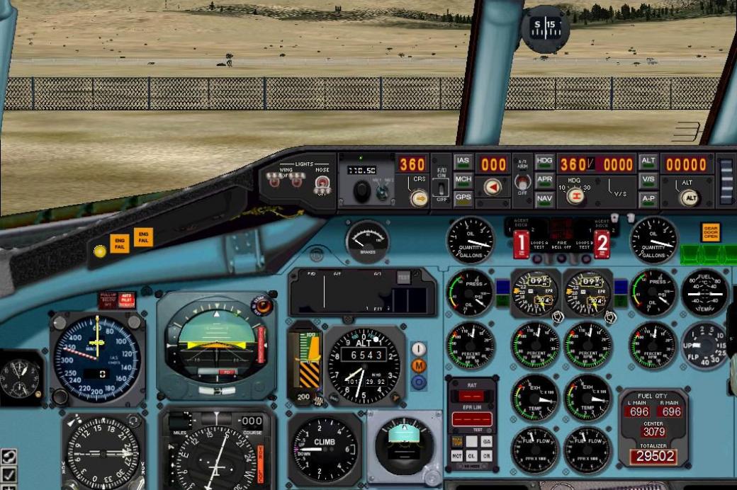 McDonnell Douglas MD-80 / MD-83 Panel for FSX