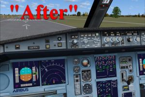 Airbus Cockpit Texture Upgrade for FSX