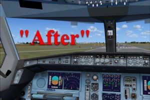Airbus Cockpit Texture Upgrade for FSX