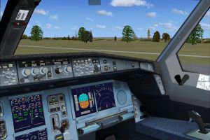 Airbus Cockpit Texture Upgrade for FSX