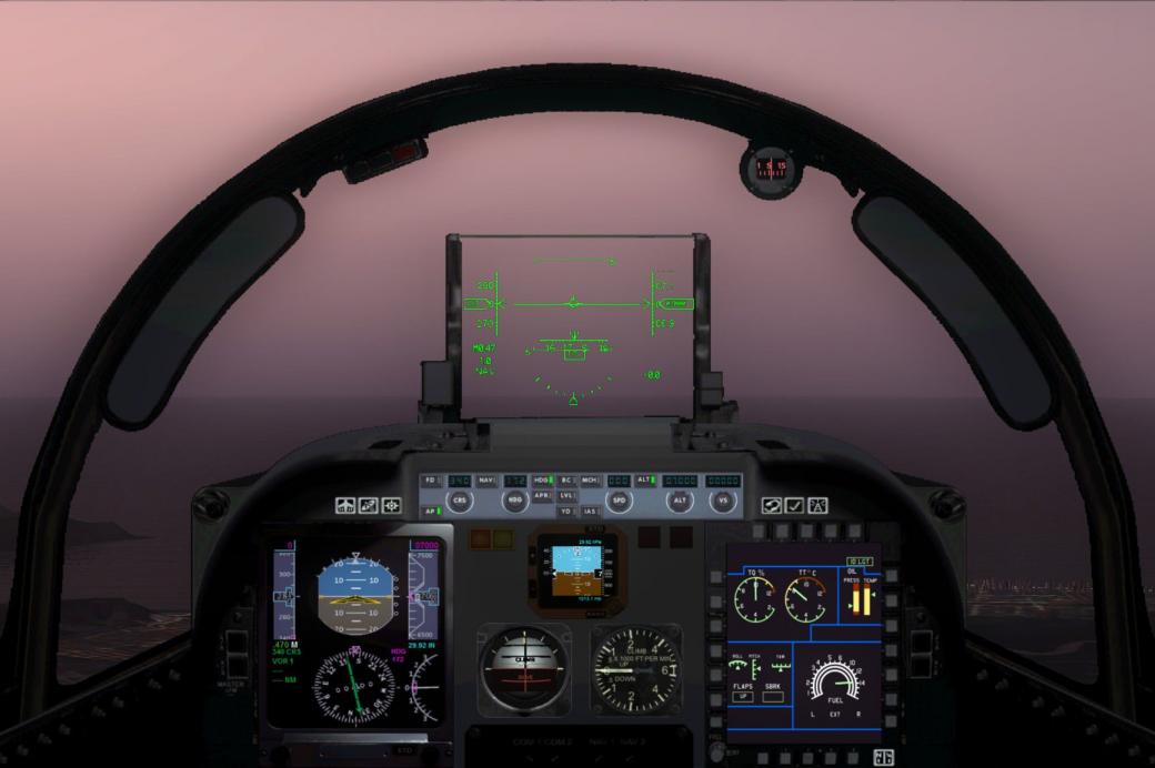 Grumman J2F Duck 2D Panel for FSX