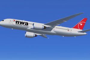Boeing 787-8 NWA Northwest Airlines for FSX
