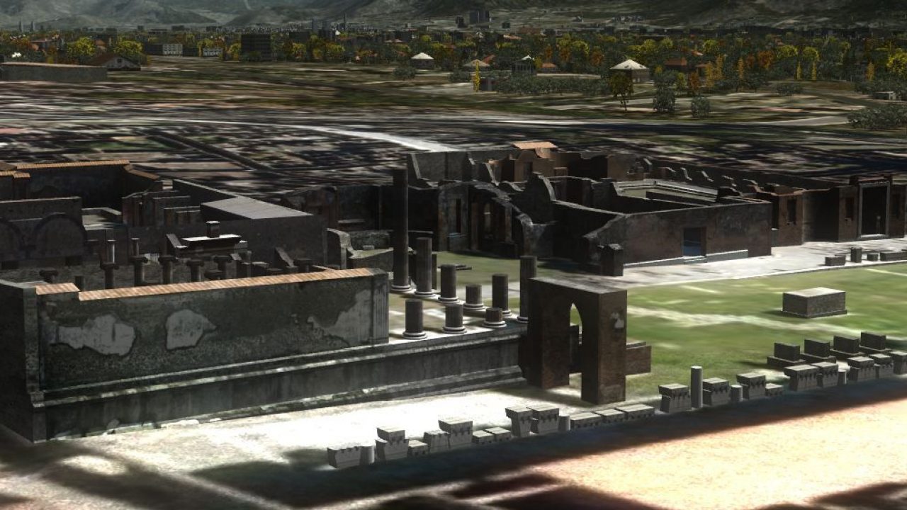 Pompeii Italy Scenery for FSX & P3D