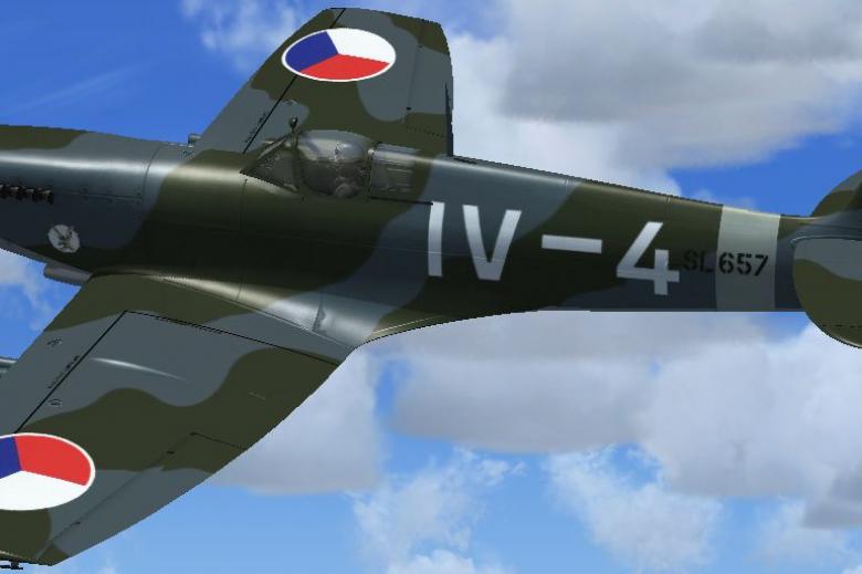 Supermarine Spitfire IX "FN-L" And "FN-K" for FSX