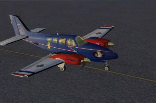 Beechcraft Baron P58TC for FSX