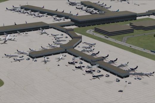 KCLT - AFCAD2 File for FS2004