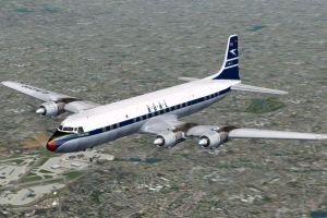 BOAC DC-7C for FS2004