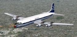 BOAC DC-7C for FS2004