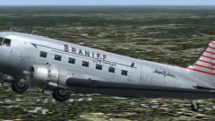 Braniff Douglas DC-3 NC29362 for FS2004