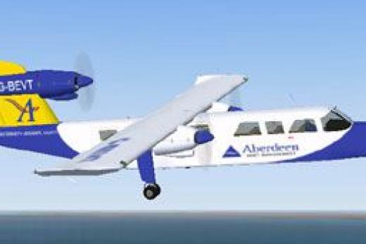 Aurigny Britten-Norman Islander 1988 for FSX