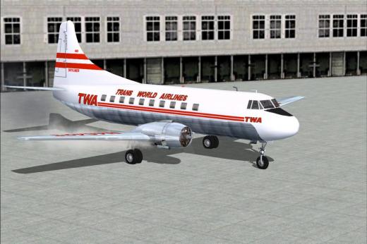 TWA Martin 202A for FS2004